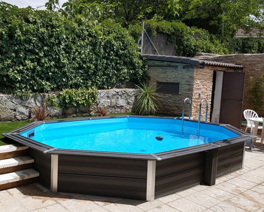 Rio Kompositpool Oval - Lyxig & Rymlig - Riopool